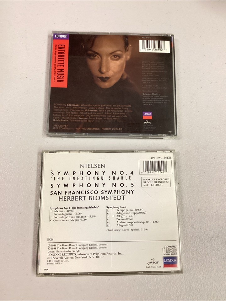 CD Lot Of 5 All Classical All Decca Opera (165) | eBay