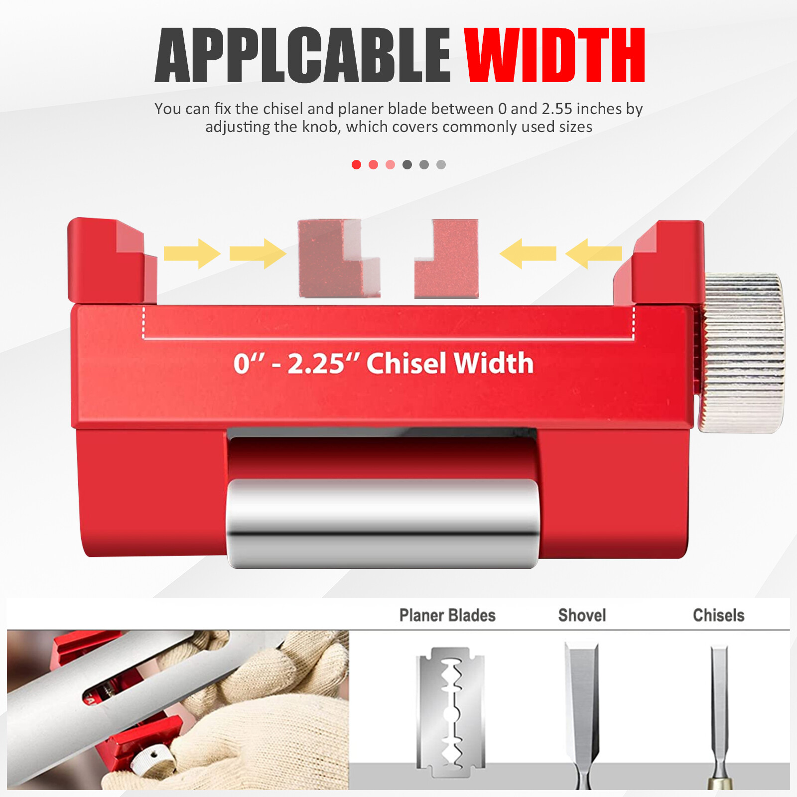 Honing Guide Jig Adjustable Honing Sharpening Tool Fixed Angle Wear🏮 ...