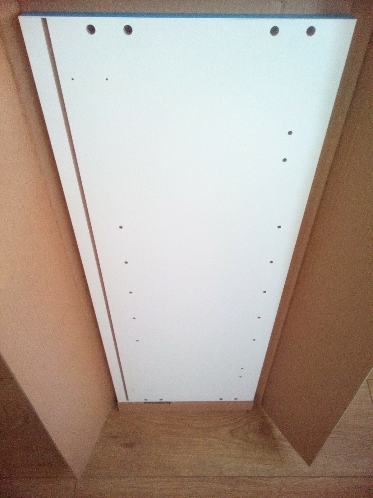 1 X B & Q Gloss White Kitchen Unit Wall End Panel. 290mm | eBay UK