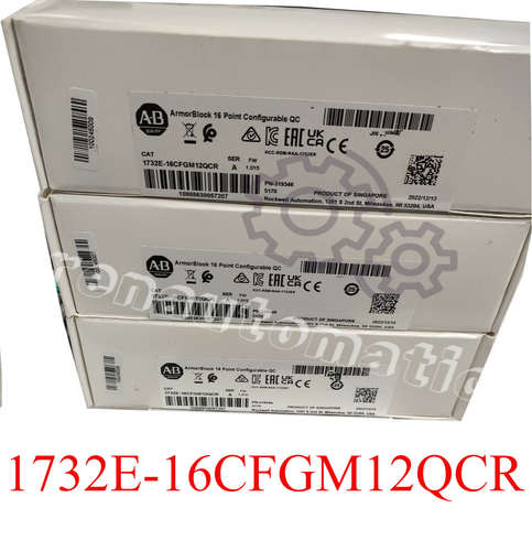 AB 1732E-16CFGM12QCR /A ArmorBlock 16Pt I/O Module New in Box Spot ...