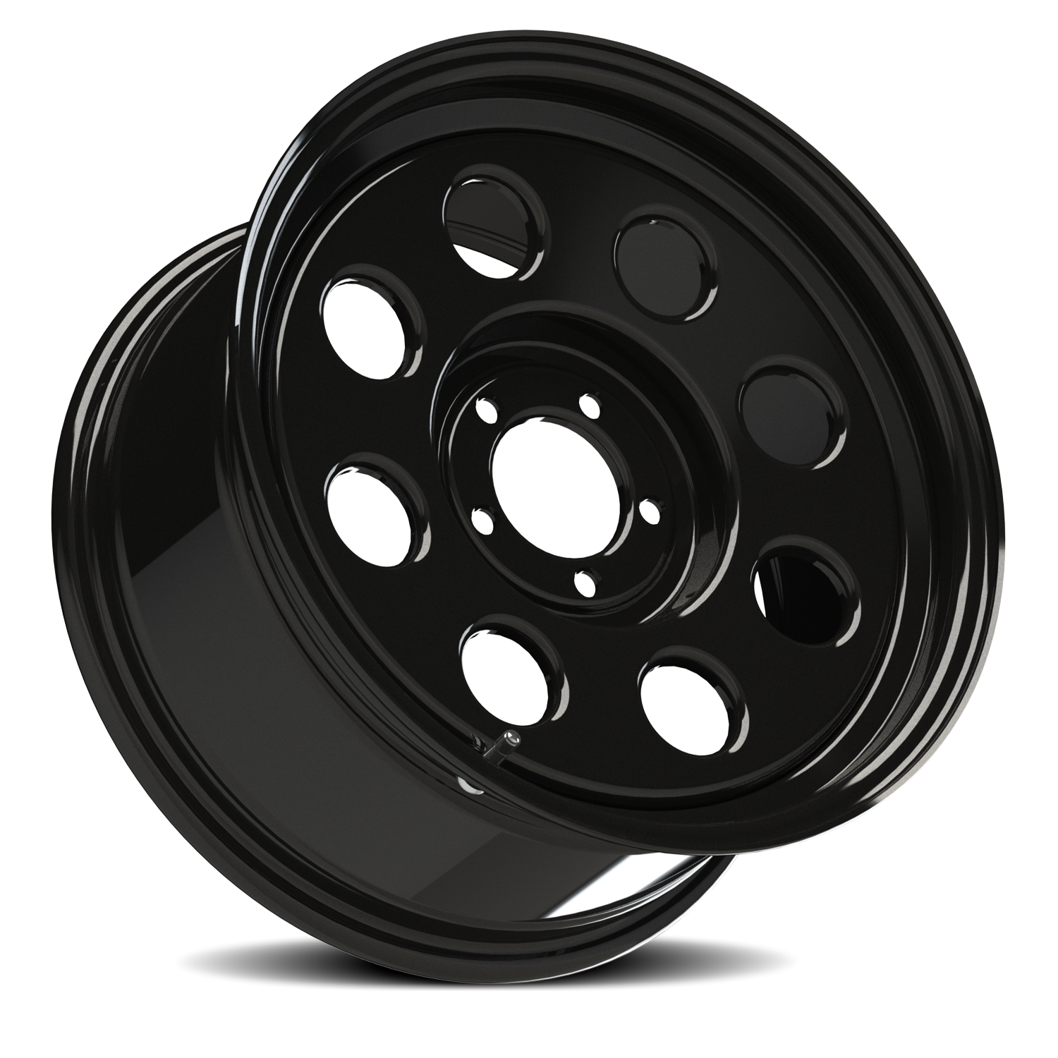 Vision 85h Soft 8 15x8 -19mm Gloss Black Wheels Rims 15" Inch for sale ...