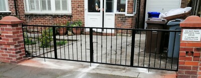Folding Gate, Metal Iron Gate, Drive Gate, Bi-folding Gate UK | eBay UK
