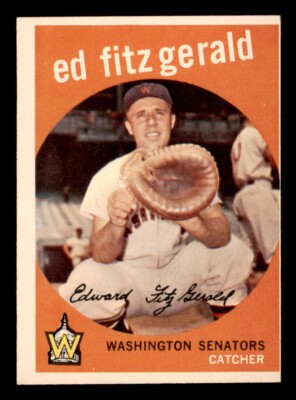 1959 Topps Baseball #33 Ed FitzGerald EX/MT | eBay