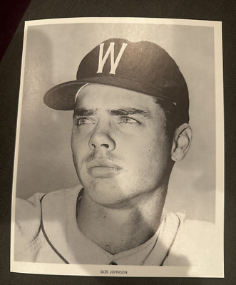 BOB JOHNSON SENATORS Unsigned 8x10 Promo Page Photo | eBay