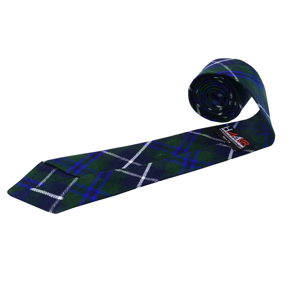 Men's Scottish Neck Ties For Kilt Various Clan Tartan Acrylic Wool ...