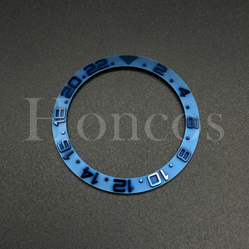 Replacement Dark Blue Bezel Insert fit for Yacht Master style Watch ...