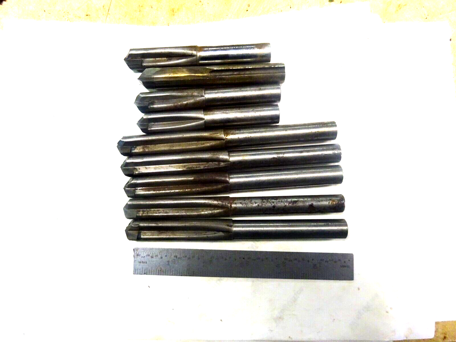 LOT OF 9 USA MADE CLEVELAND CARBIDE TIPPED OIL HOLE SPADE DRILLS | eBay