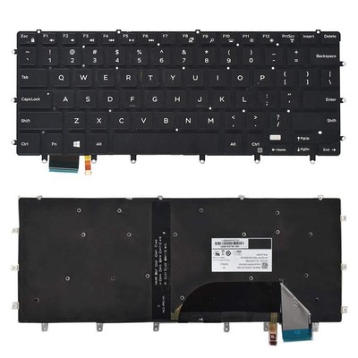 US Keyboard with Backlight for xps 15 9550 9560 (Black) | eBay