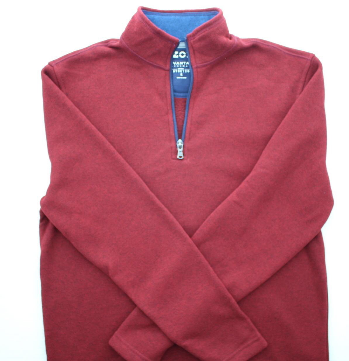 Izod Advantage Pullover Sweater Men's Stretch Soft Long Sleeve Warm 1/4 ...