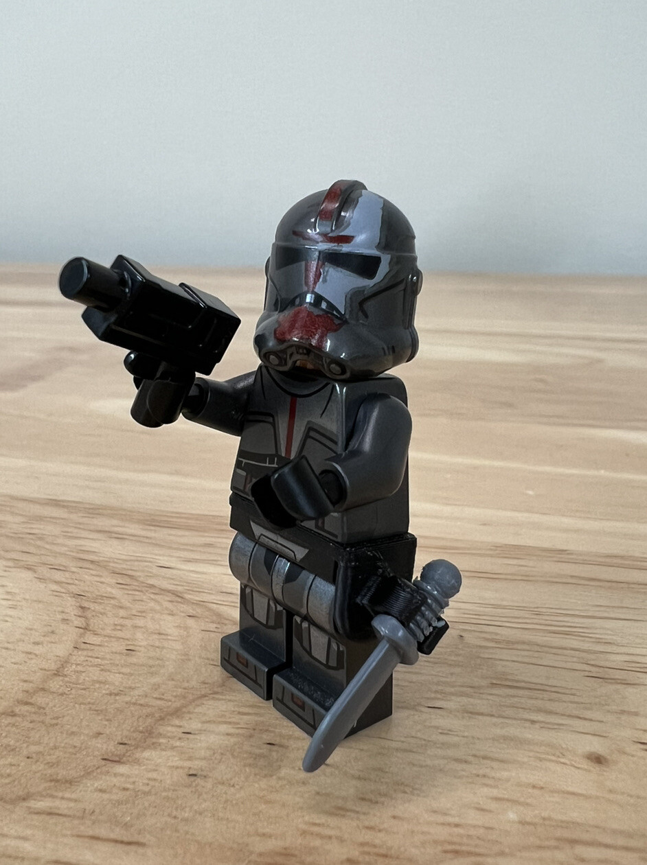 Custom Lego Star Wars Minifigure Light Saber / Blaster Holster Belt ...