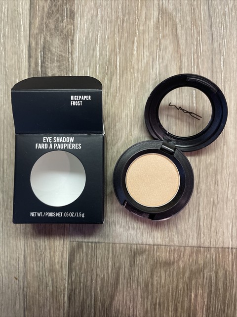 Mac Eye Shadow Frost - Ricepaper Eyeshadow 100 Authentic for sale ...