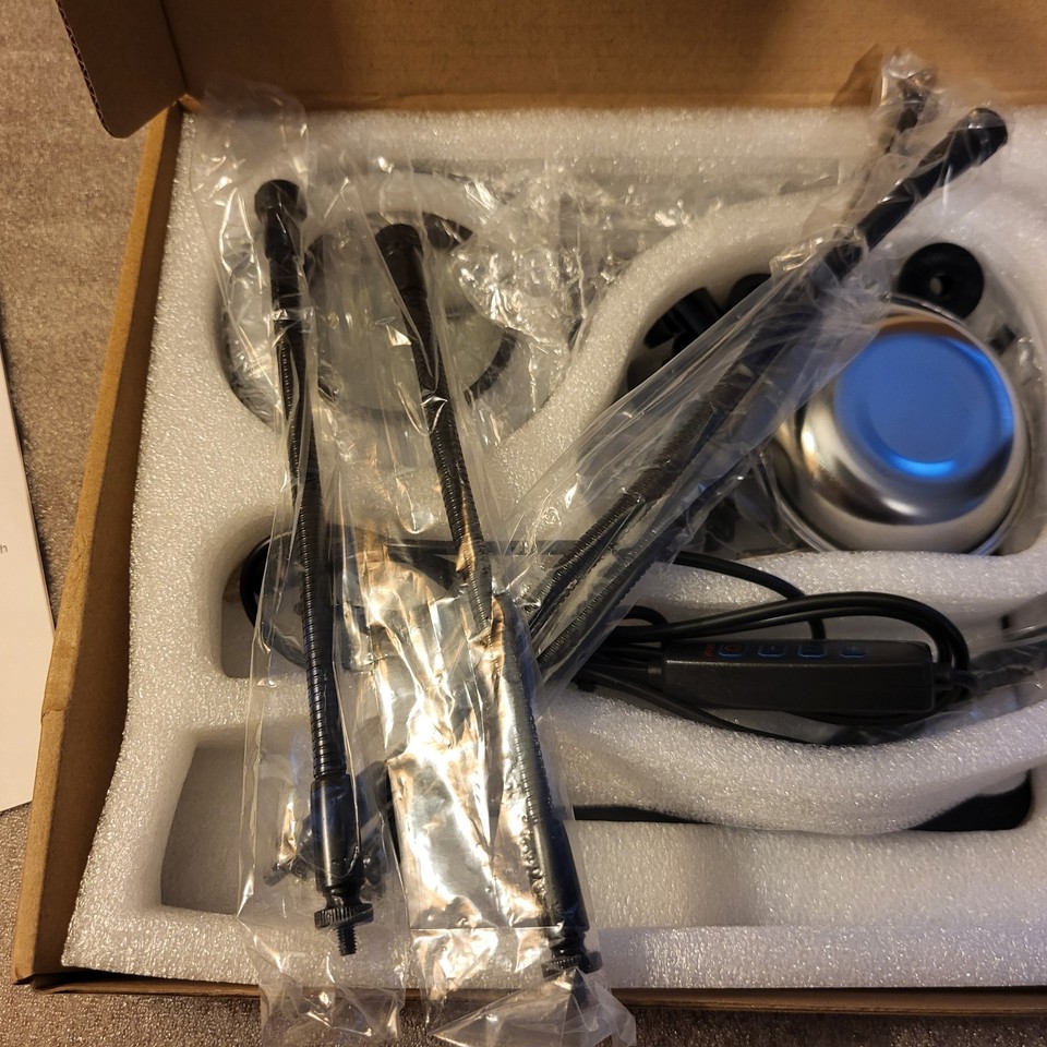 Solder Helping Hands Soldering Third Hand Tool Flexible Arms Magnifying ...