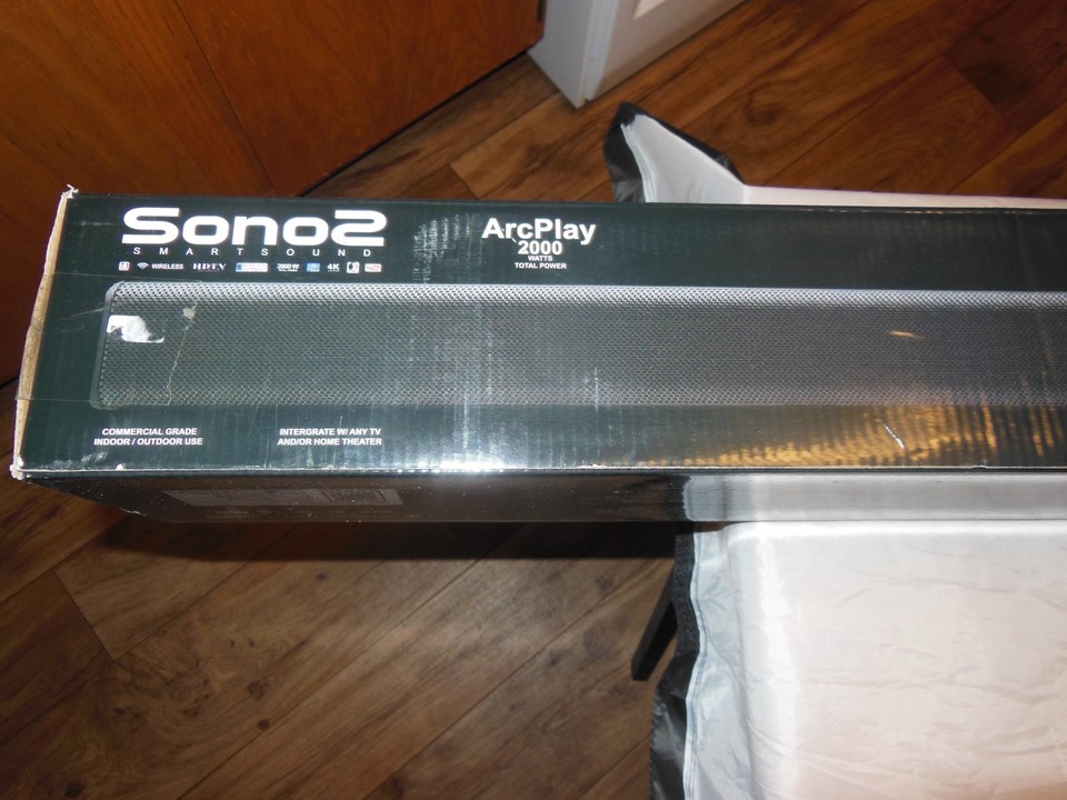 $1019 New Sono 2 Smartsound ArcPlay Soundbar Wireless 2000 Watts Total ...
