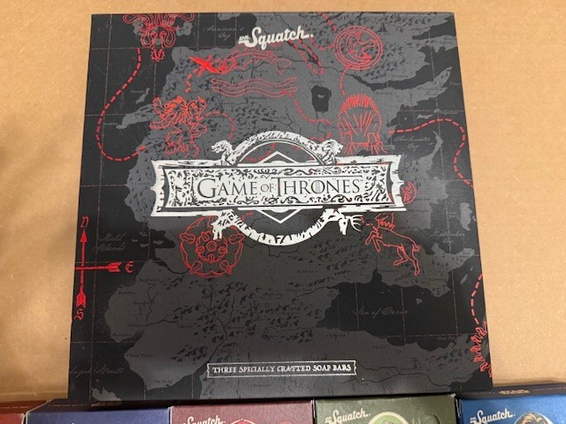 Dr. Squatch Lot - 20 bars total Game of Thrones Star Wars Limited ...