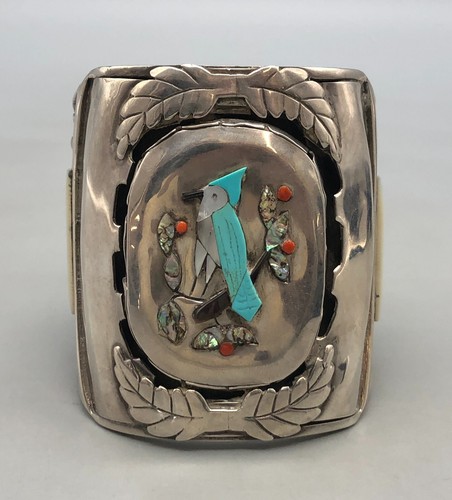 Vintage Zuni Inlay Bracelet By J. Quam | eBay