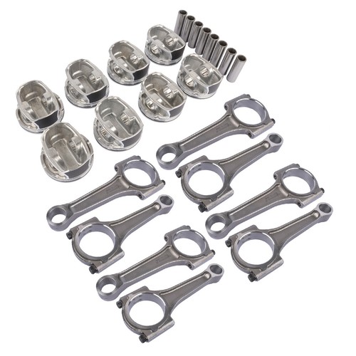 8x Pistons + 8x Connecting Rods Kit For 09-14 Dodge Ram 1500 2500 3500 ...