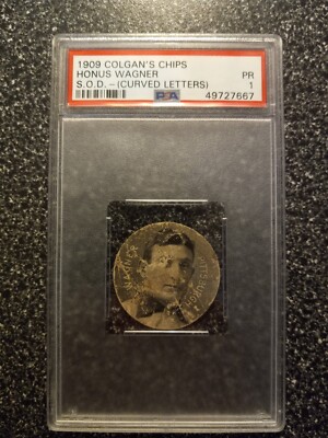 1909 Colgan's Chips Honus Wagner | PSA 1 PR | ARN243815AXBX | eBay