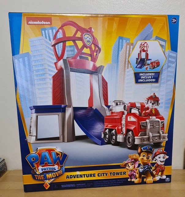 Paw Patrol The Movie Micro Movers City Tower Exclusive Playset for sale ...