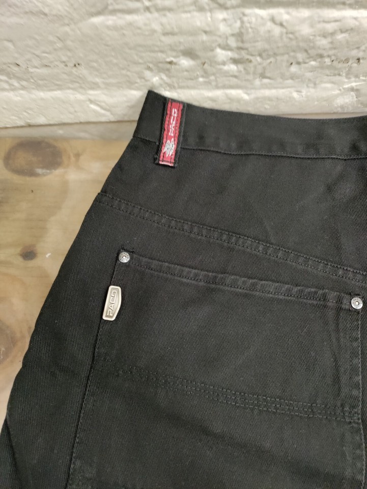 Vintage Jean Shorts Paco Sport Mens 36 Jet Black Denim Dead Stock | eBay