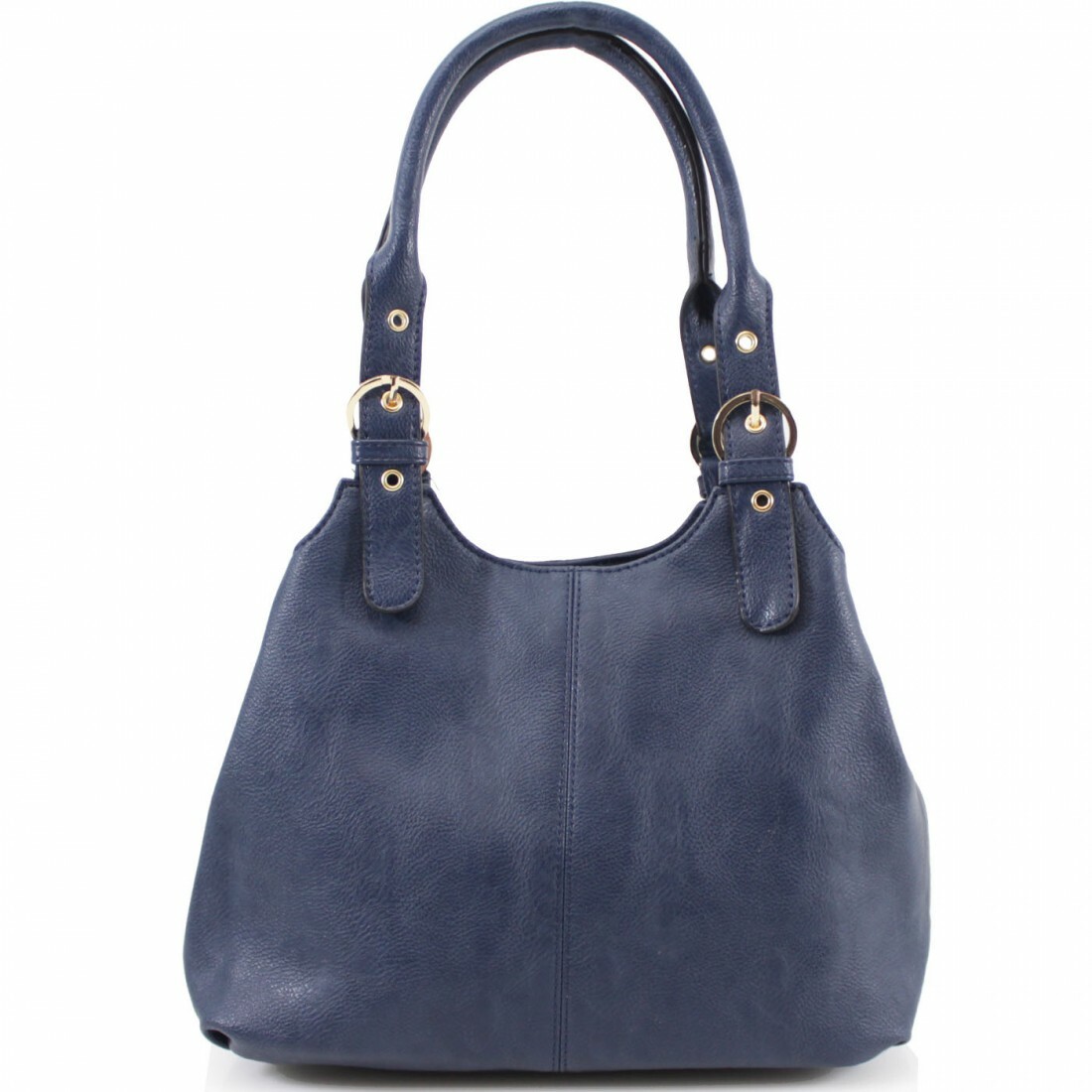 Ladies Buckled Three Sections Spacious Shoulder Handbag Women Crossbody ...