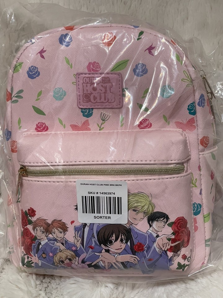 Ouran High School Host Club Pink Mini Backpack - Brand New | eBay
