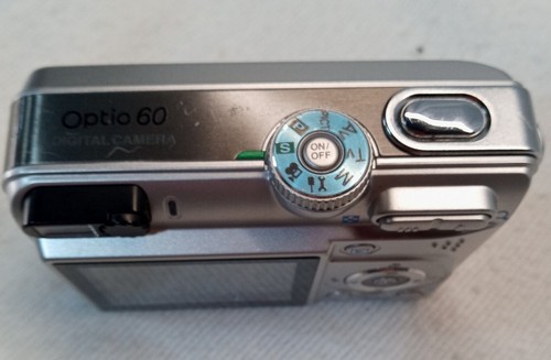 PENTAX Pentax Optio 60 6.0MP Digital Camera - Silver for sale online | eBay