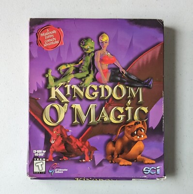1996 SCi Kingdom o' Magic Point and Click CD-ROM Game PC IBM DOS ...