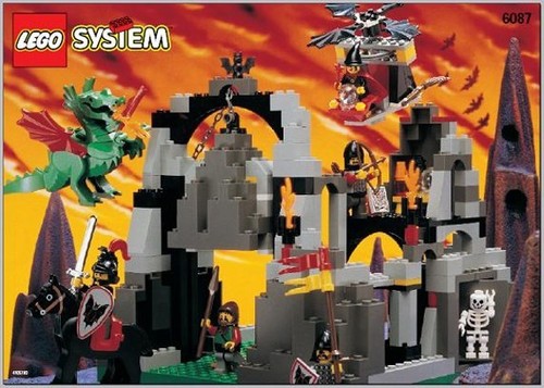 LEGO 6087 - Castle: Dragon Knights - Witch's Magic Manor - 1997 - NO ...