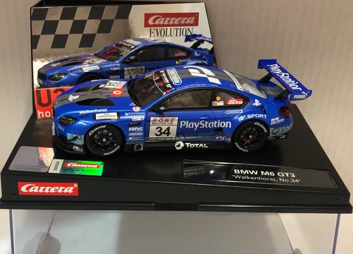Carrera evolution 27685 BMW M6 GT3 #34 Walkenhorst | eBay