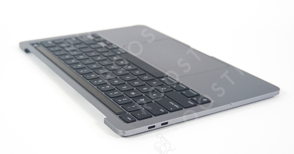 OEM 13" MacBook Pro 2020 M1 A2338 Top Case Keyboard BATTERY Space Gray ...