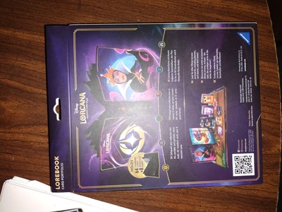 Disney Lorcana The FIrst Chapter LoreBook Evil Queen Card Portfolio ...