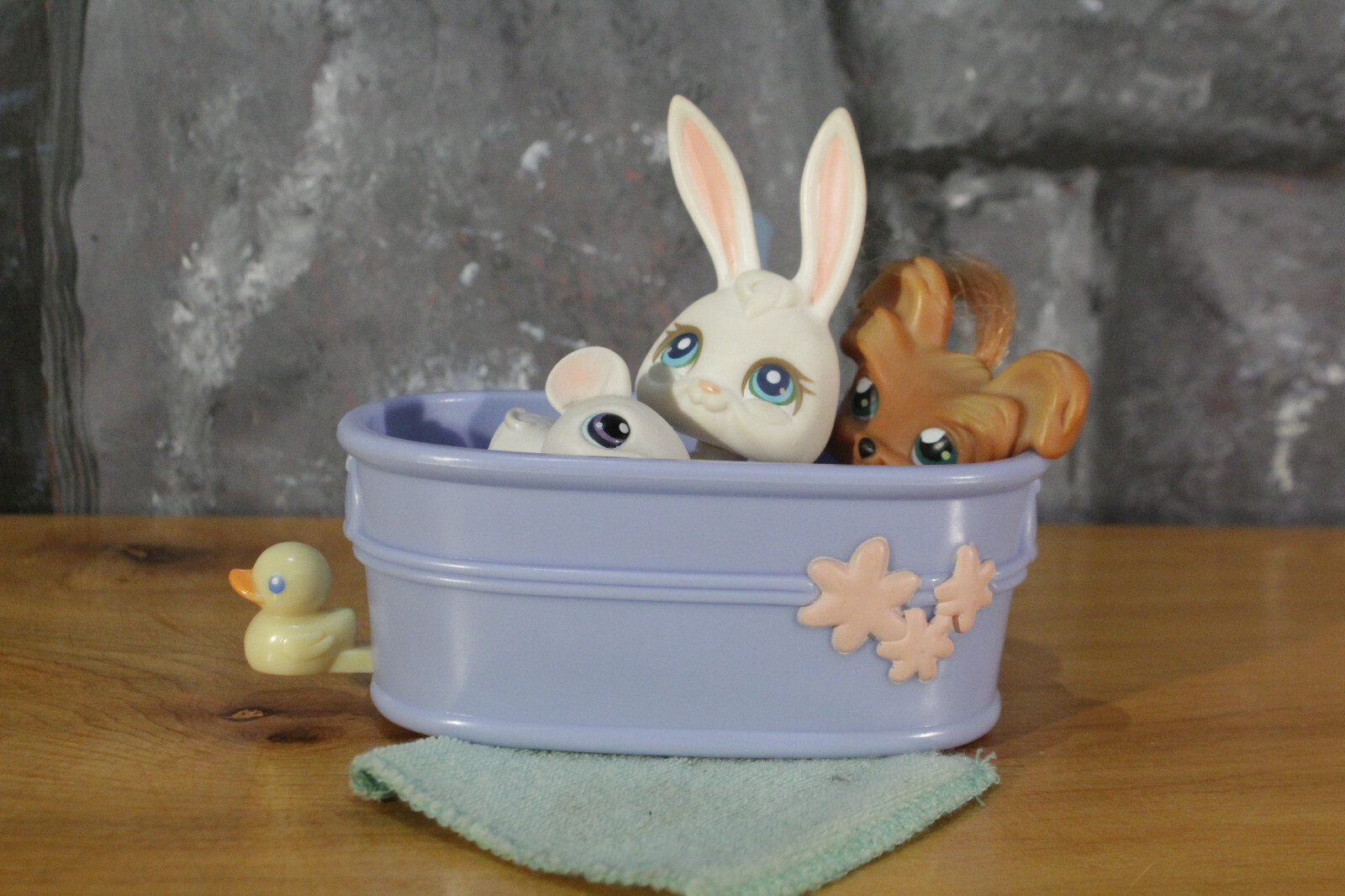 #6 Shi tzu #6 Bunny #30 mouse Bath time fun & Accessories LPS Littlest ...