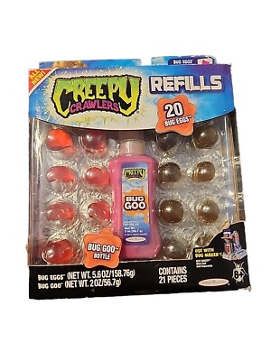 Creepy Crawlers Bug Eggs Bug Goo Refills Kit Pack Jakks Pacific ...