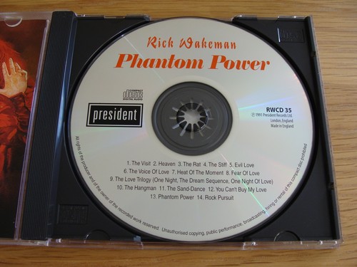 Rick Wakeman - Phantom Power (2009) for sale online | eBay