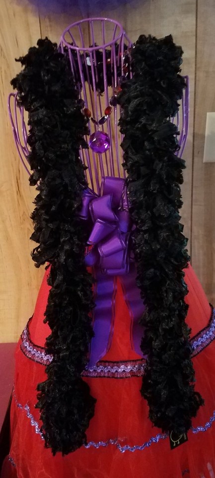 Black Hat Ladies - Happy Boa Featherless Boa or Neck Scarf (U Choose ...