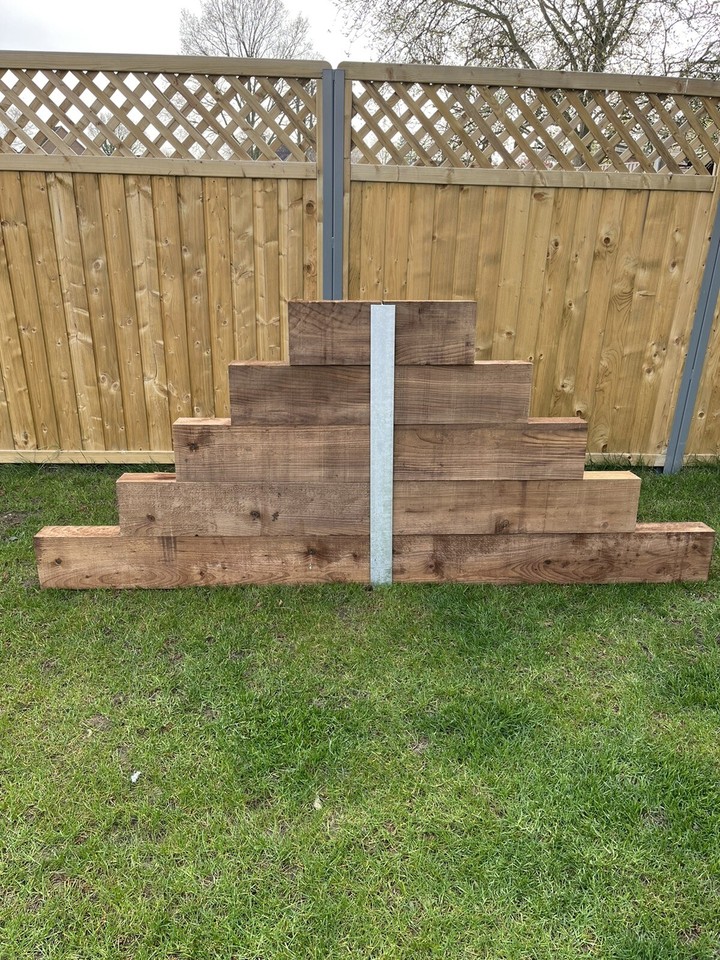 RSJ SLEEPER RETAINING WALL POSTS - HEAVY DUTY TOUGH HOT DIPPED GALV ...