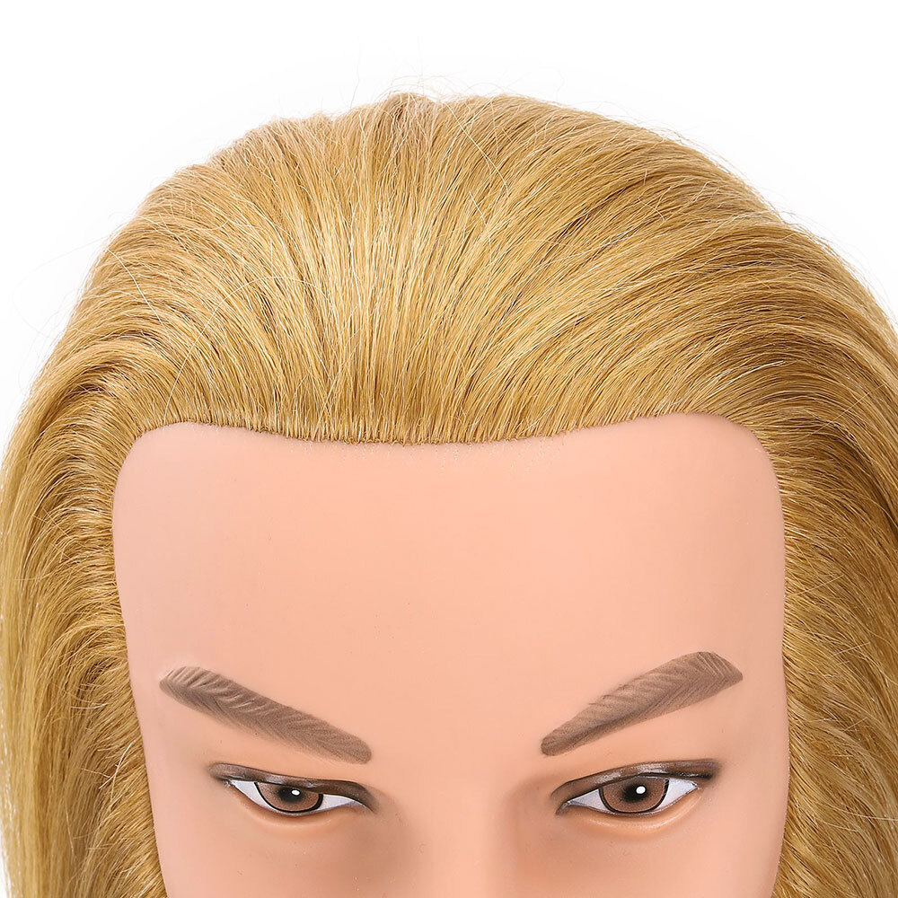 12'' 14" Training Head Male Barber Hairdressing Practice Mannequin Doll ...