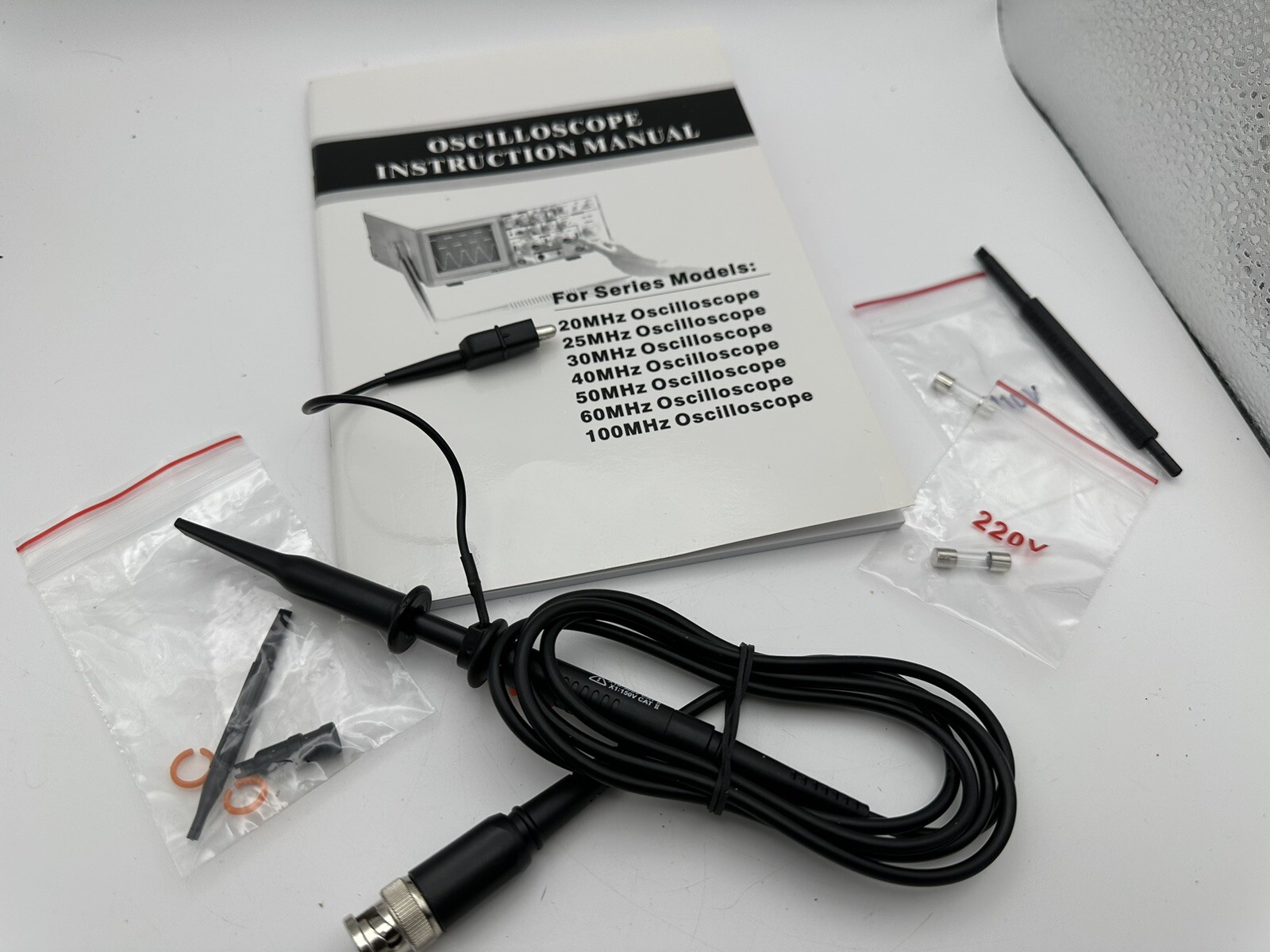 Oscilloscope Probe CP-260N x10 x1 10:1 1:1 60MHz 10MΩ 18pF 600V CAT II ...