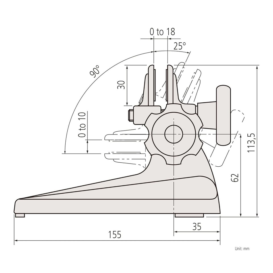 Micrometer Stand for Outside Micrometers - Compact Stability for ...