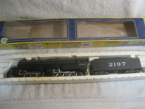 AHM?RIVAROSSI HO-SCALE #2197 A.T.&S.F. SANTA FE 2-8-8-2 MALLET W/12 ...