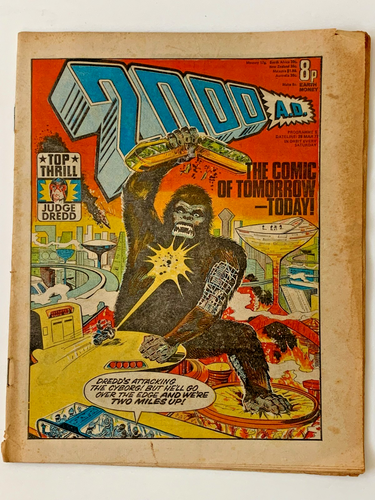 2000AD comic program 5, 26 Mar 1977, VG | eBay UK