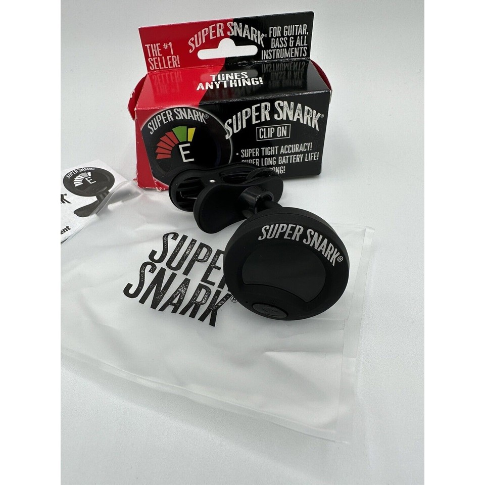 SNARK Super Snark 3 Clip-On Tuner SS-3 Black Guitar Bass | eBay