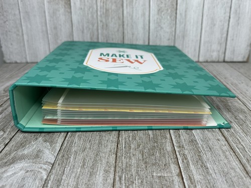 Missouri Star Quilt Co Pattern Organizer 2-Ring Binder “Make It Sew ...