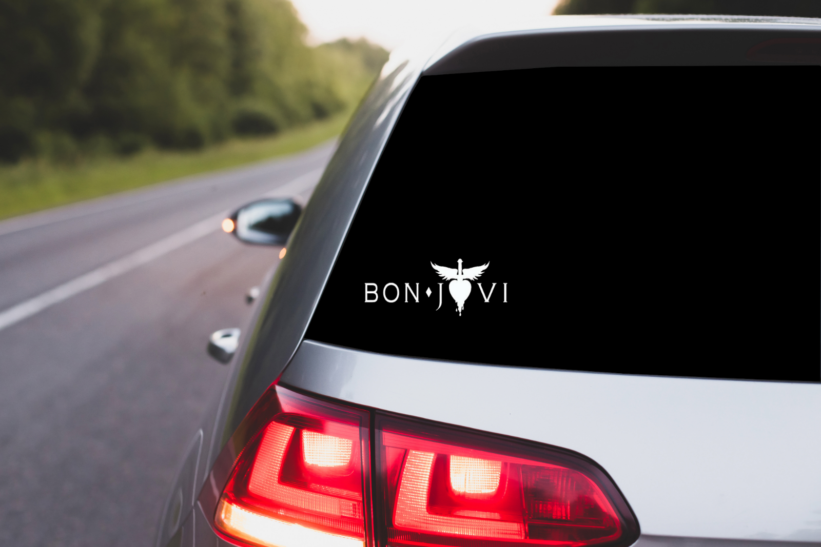 Bon Jovi vinyl decal 5" x 1.5" Music Singer Rock Hair Band Sticker | eBay