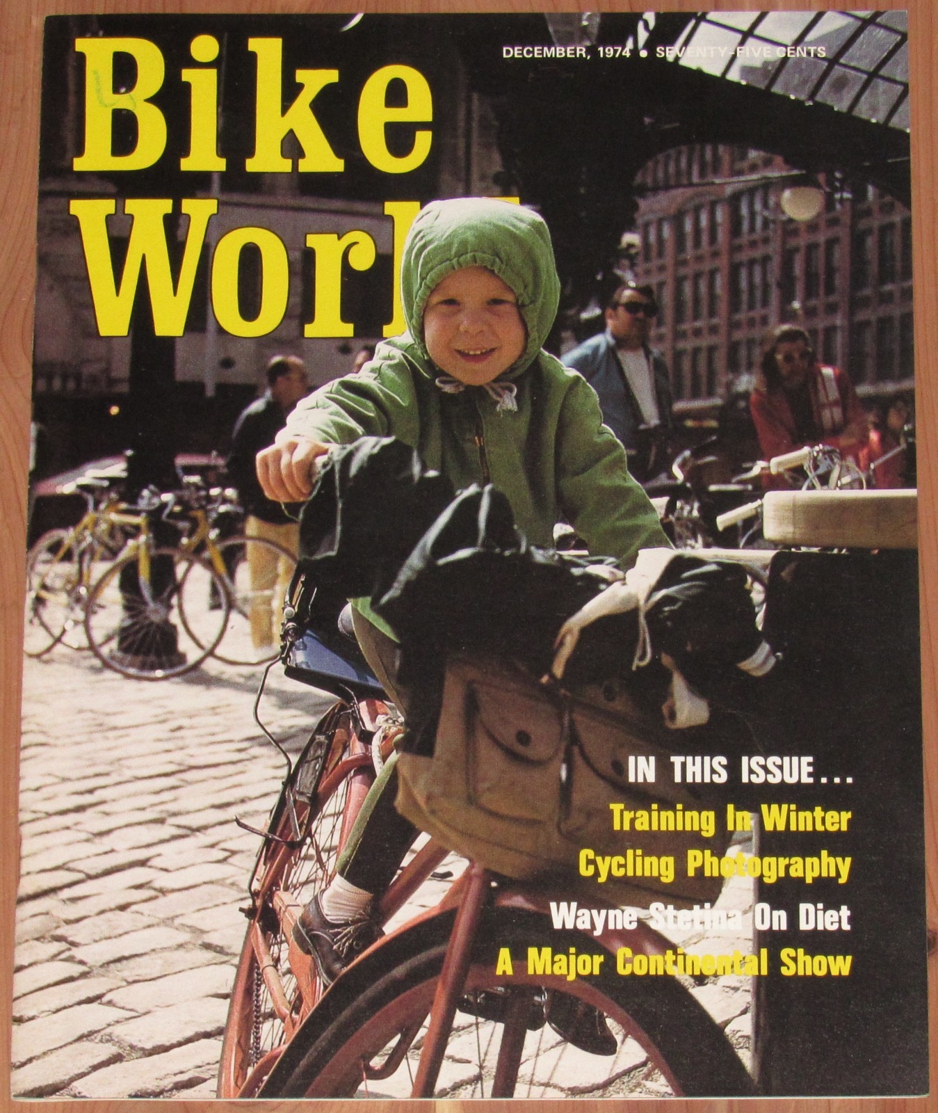 DECEMBER 1974 BIKE WORLD MAGAZINE V.3 #12, CYCLING PHOTOGRAPHY, WAYNE STETINA | eBay