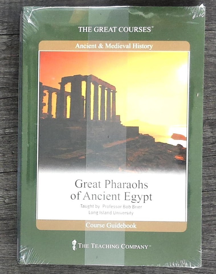 Great Pharaohs of Ancient Egypt, Course Number 3588 [Great Courses ...
