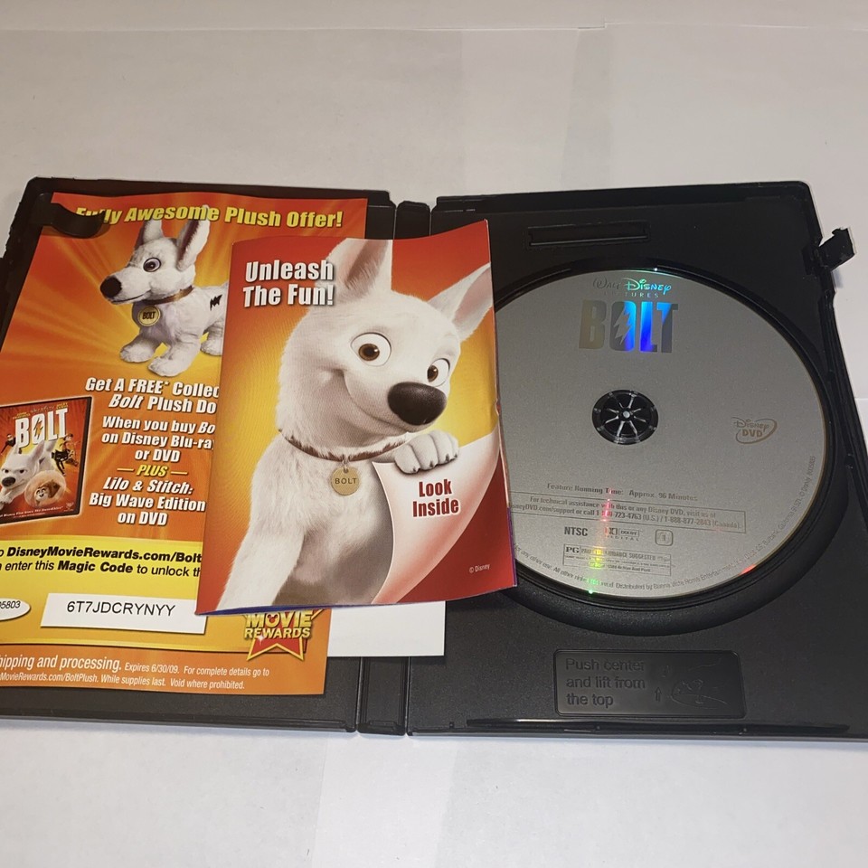 Bolt (DVD, 2008) 786936790290| eBay