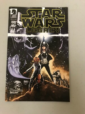 STAR WARS LEGACY 1 PHANTOM VARIANT 1ST ANIA SOLO 1ST DARTH WREDD FIRST ...