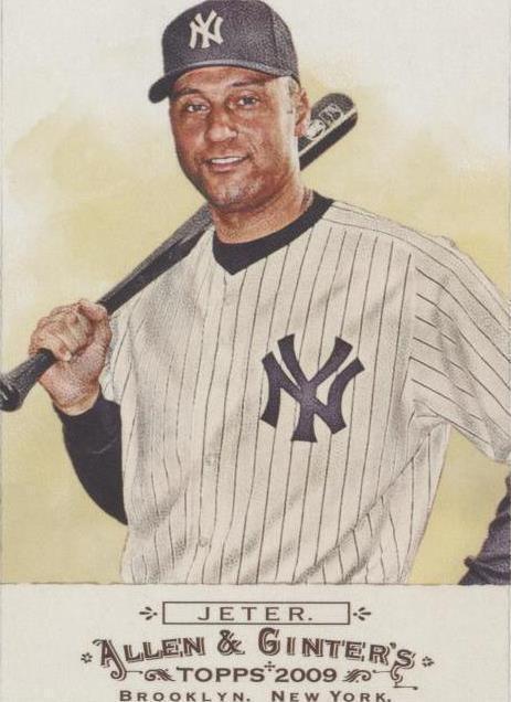 2009 Topps Allen & Ginter's - Derek Jeter #323 for sale online | eBay