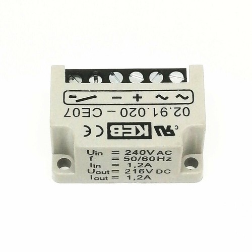 KEB,02.91.020-CE07 full wave motor brake rectifier | eBay Australia